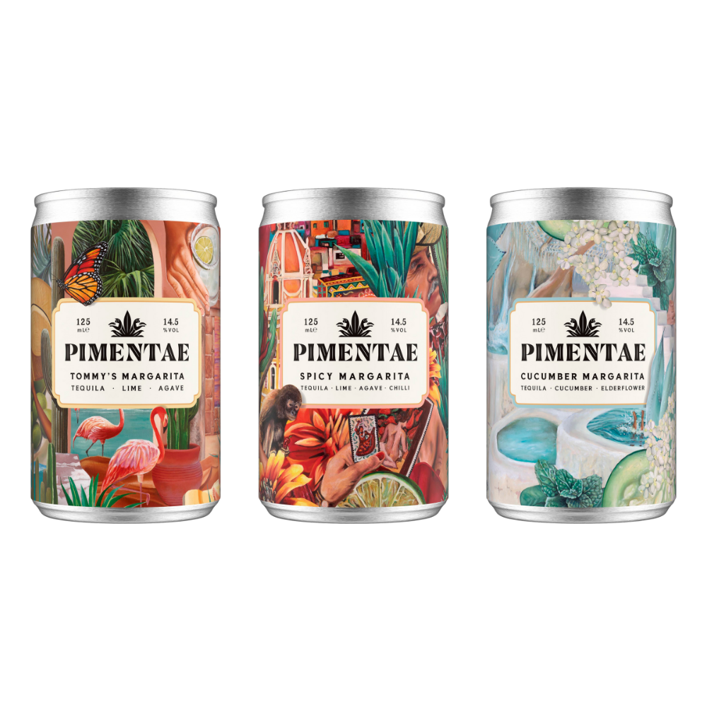 Margarita Starter Pack | Canned Tequila Cocktails | Pimentae